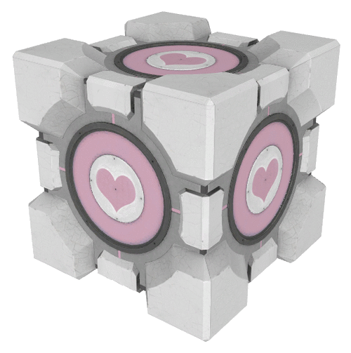Weighted Companion Cube Portalpedia