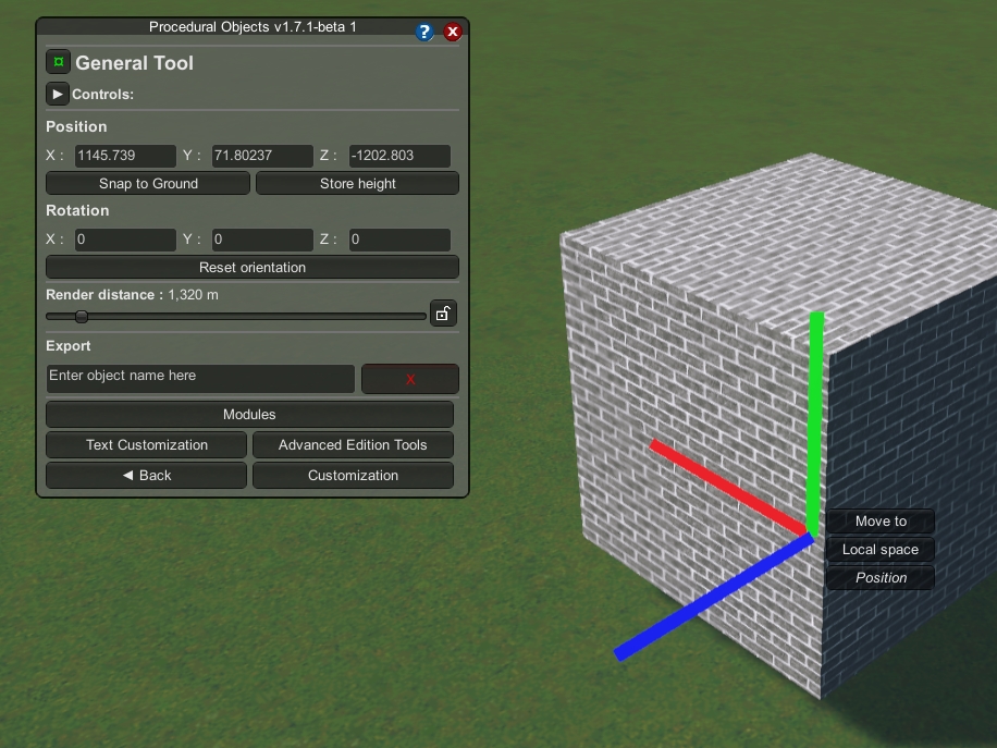 General Tool/ja - Procedural Objects