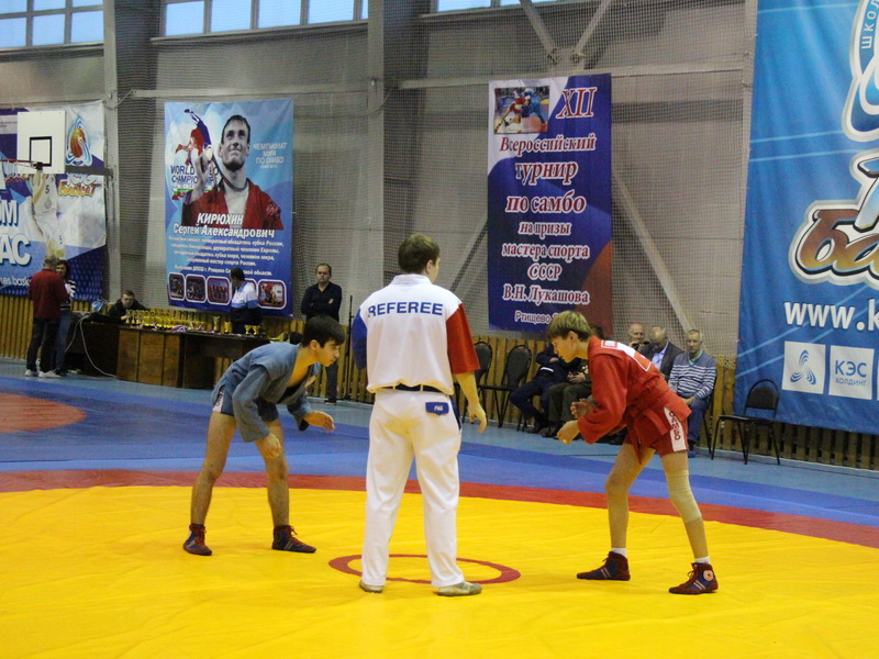 Турнир по самбо на призы мастера спорта Лукашова 2017 — Ртищевская