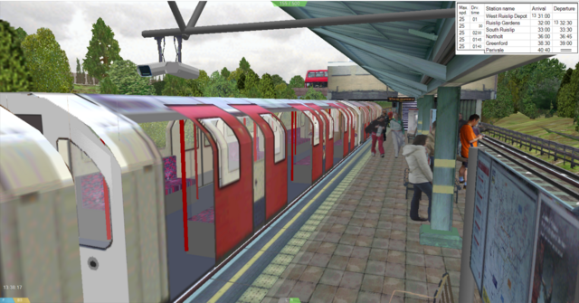 London Underground Central Line West Ruislip - Perivale - BVE Wiki