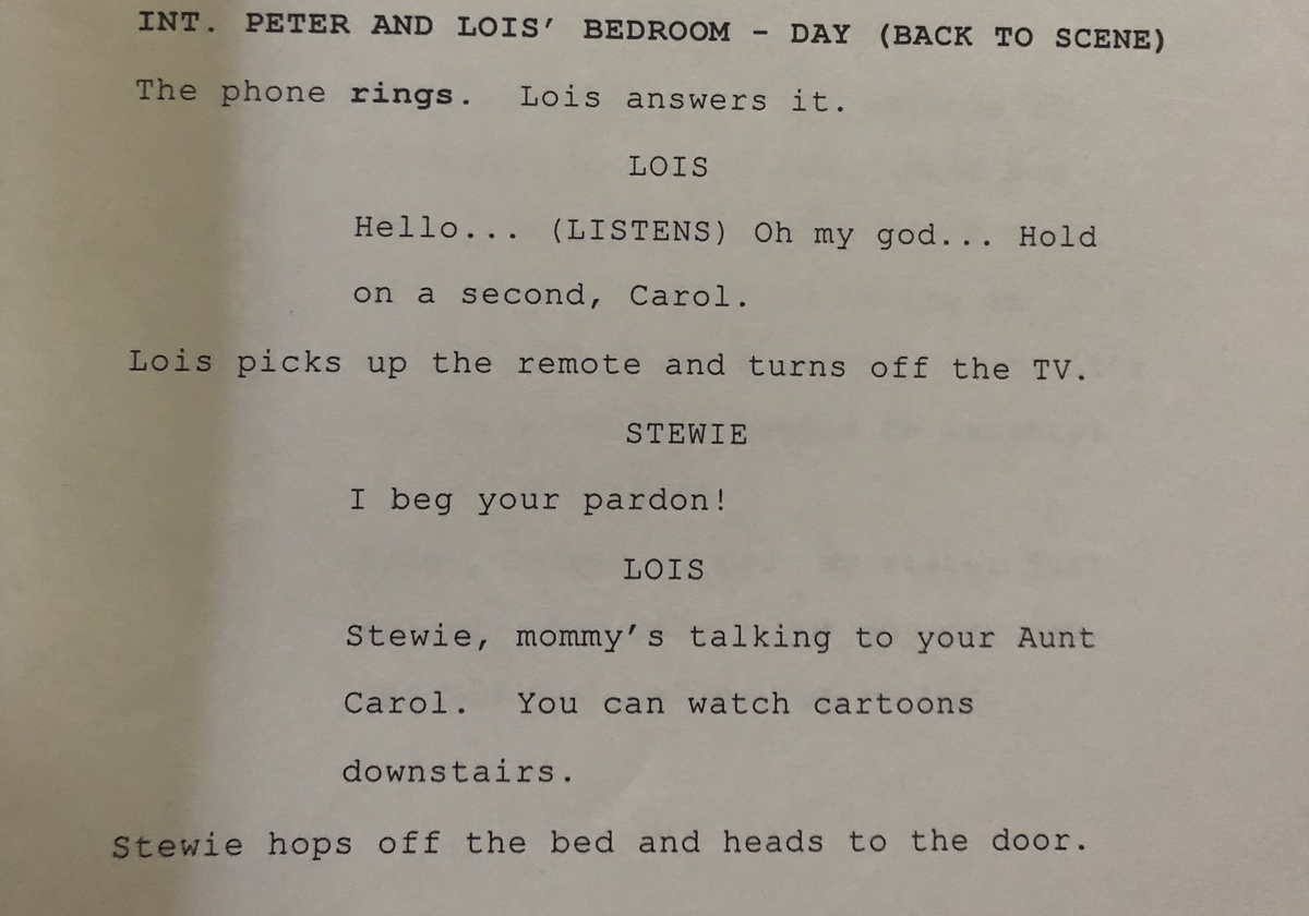 Season 3 (Family Guy)/Deleted scenes - Family Guy Wiki