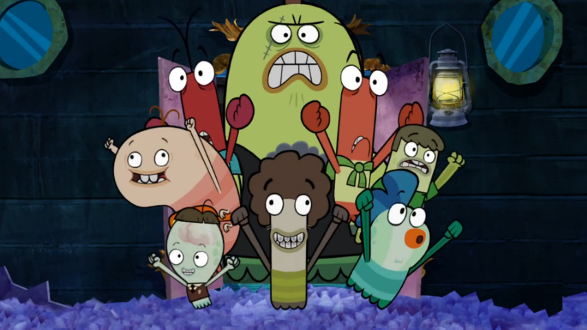 Guys' Night Out - Fish Hooks Wiki