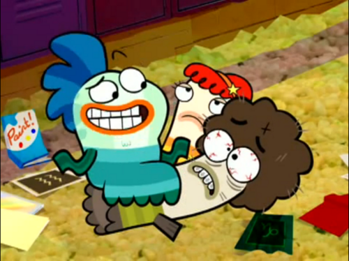 Waking Up - Fish Hooks Wiki