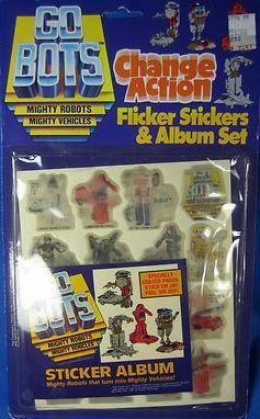 Change Action Flicker Stickers - GoBots Wiki