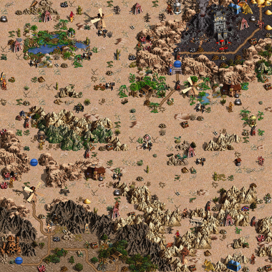 The Endless Sands - Heroes of Might and Magic III
