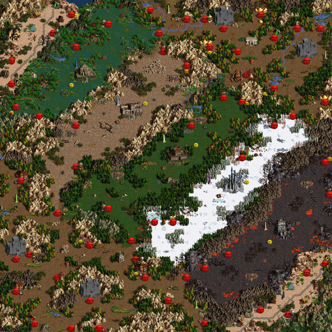 Resource War - Heroes of Might and Magic III