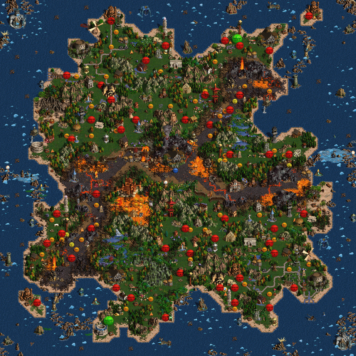 Scorched Earth - Heroes of Might and Magic III