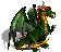 Green Dragon and Gold Dragon - Heroes of Might and Magic III