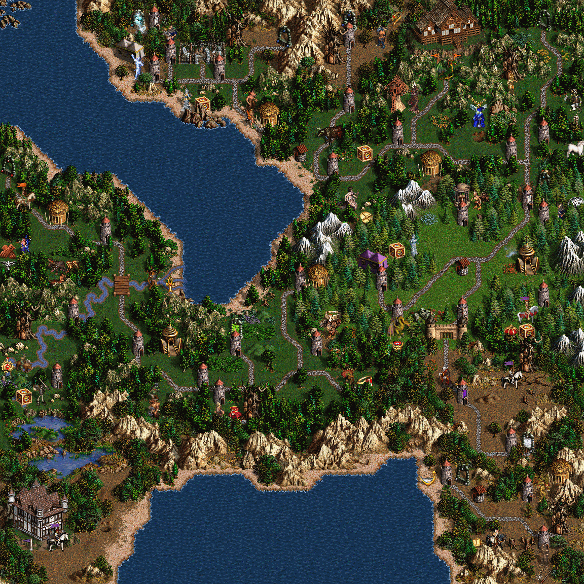 With Sword and Fire - Heroes of Might and Magic III