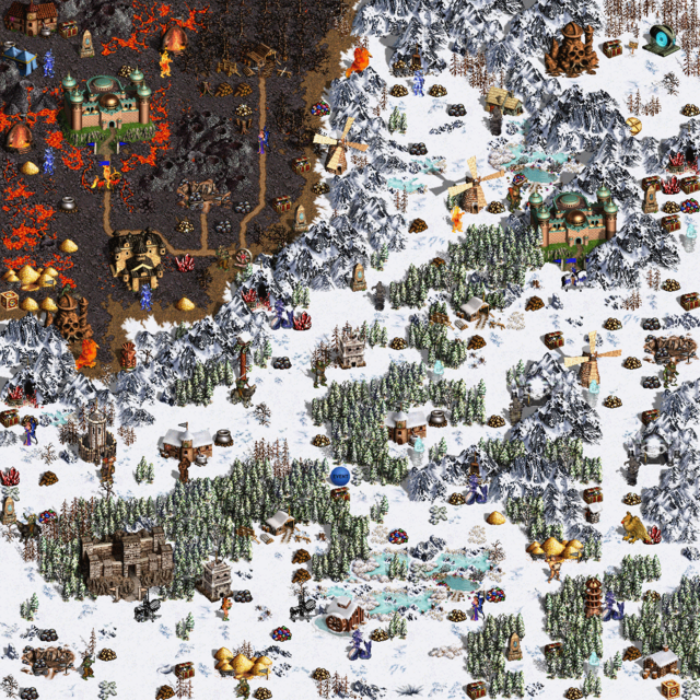 The Sparkling Bridge - Heroes of Might and Magic III