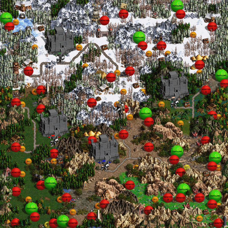 Too Many Monsters - Heroes of Might and Magic III