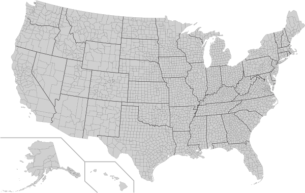 List of United States counties and county equivalents - iCopedia