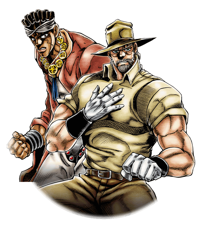 (SSR) Joseph Joestar and Muhammad Avdol (Polar Star) - JoJoSS Wiki