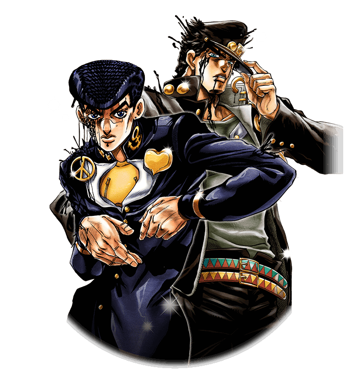 (SSR) Josuke Higashikata and Jotaro Kujo (Bloody) - JoJoSS Wiki