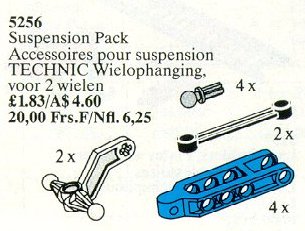 5256 Suspension Pack - Brickipedia, the LEGO Wiki