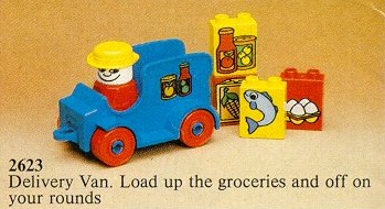 2623 Delivery Van - Brickipedia, the LEGO Wiki