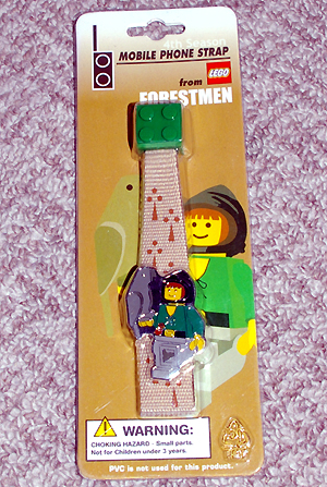 Mobile Phone Accessory, Strap with Forestman - Brickipedia, the LEGO Wiki