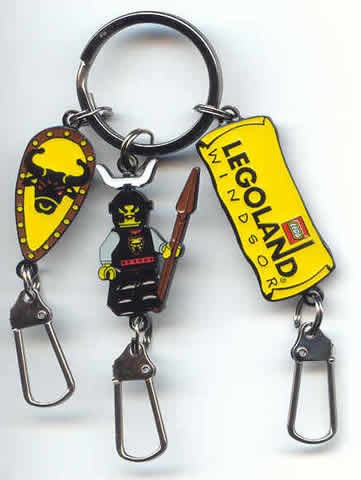 LEGOLAND Windsor Bull Shield Key Chain - Brickipedia, the LEGO Wiki