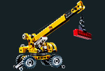 8270 Rough Terrain Crane - Brickipedia, the LEGO Wiki