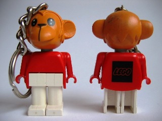 KCF30 Monkey Key Chain - Brickipedia, the LEGO Wiki