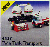 4537 Octan Twin Tank Rail Tanker - Brickipedia, the LEGO Wiki