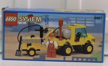6667 Pothole Patcher - Brickipedia, the LEGO Wiki