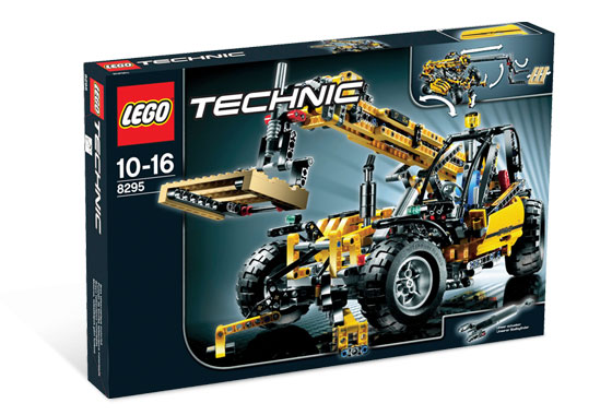 8295 Telescopic Handler - Brickipedia, the LEGO Wiki