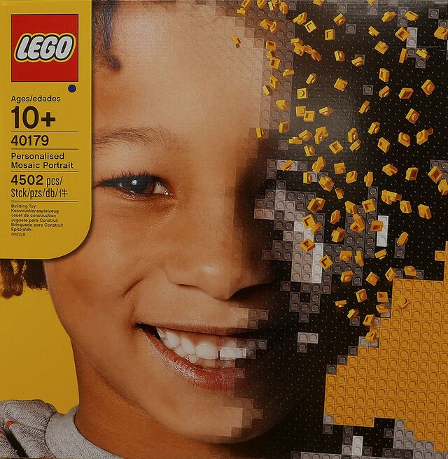 40179 Personalised Mosaic Portrait - Brickipedia, the LEGO Wiki