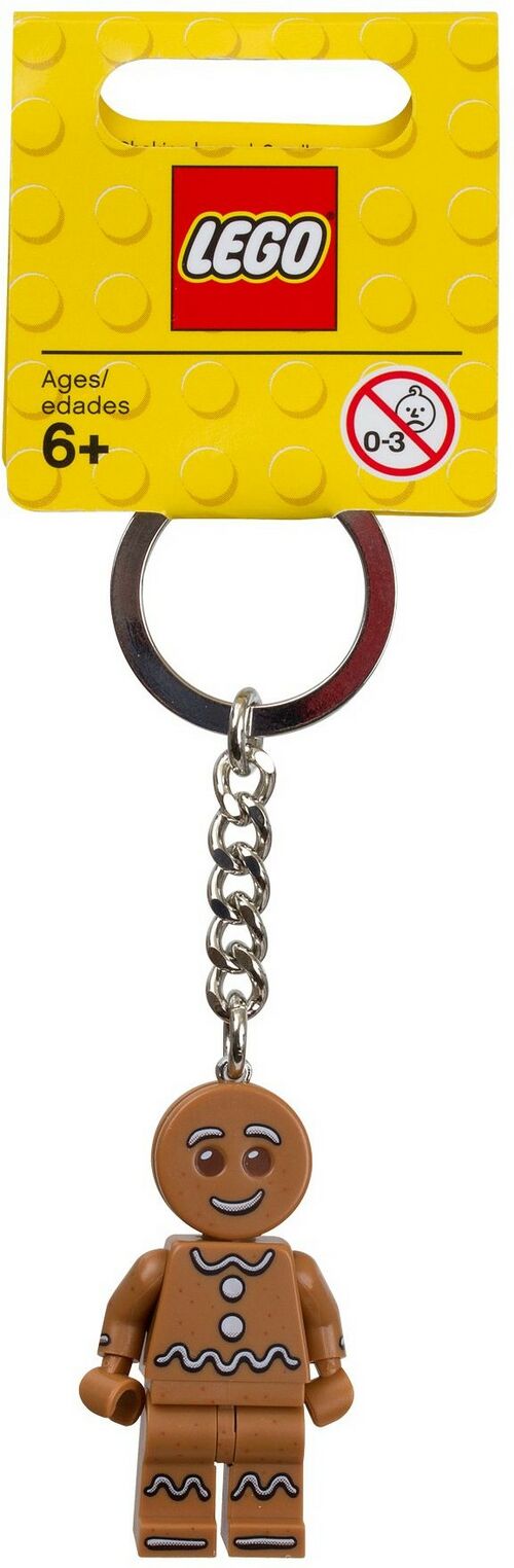 851394 LEGO Iconic Gingerbread Man Key Chain - Brickipedia, the LEGO Wiki