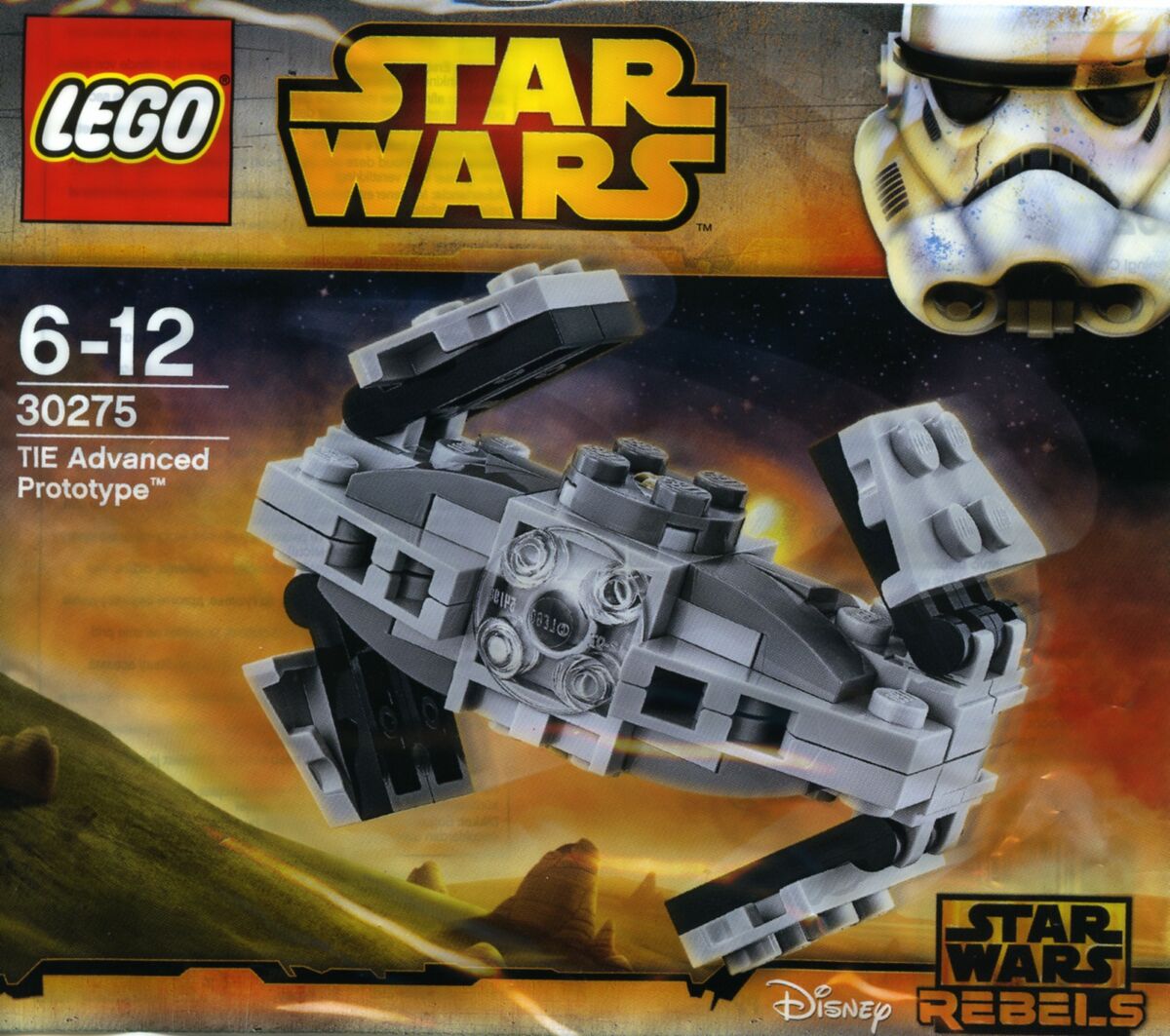 30275 TIE Advanced Prototype - Brickipedia, the LEGO Wiki