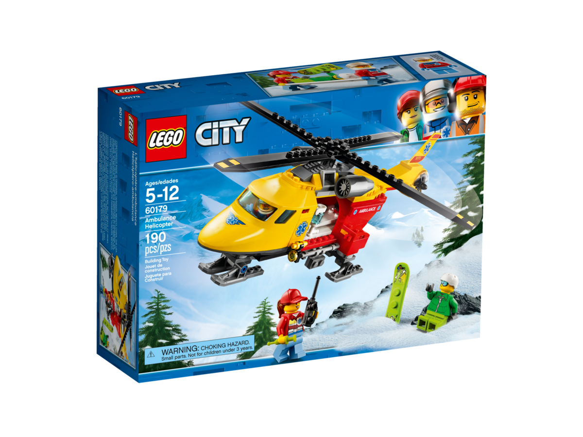 60179 Ambulance Helicopter - Brickipedia, the LEGO Wiki