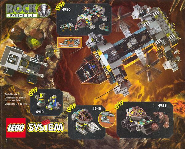 4980 Tunnel Transport - Brickipedia, the LEGO Wiki