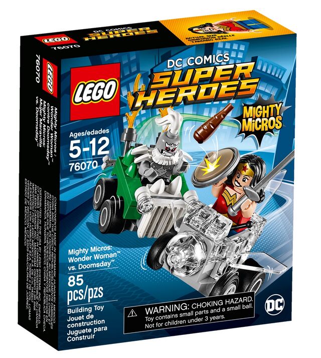 76070 Mighty Micros: Wonder Woman vs. Doomsday - Brickipedia, the LEGO Wiki