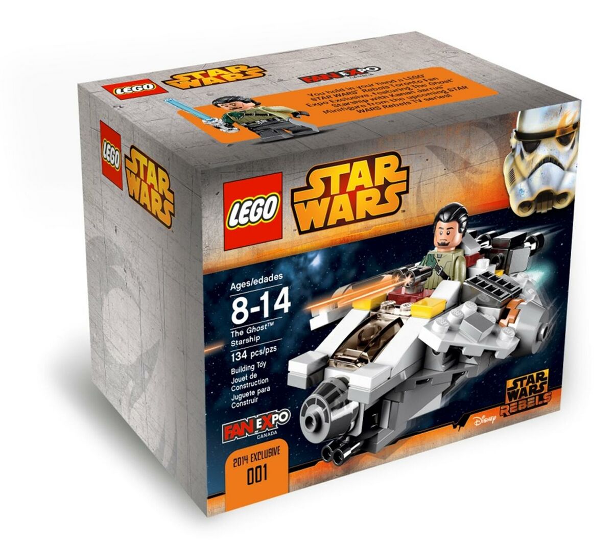 The Ghost Starship (Toronto Fan Expo exclusive) - Brickipedia, the LEGO ...
