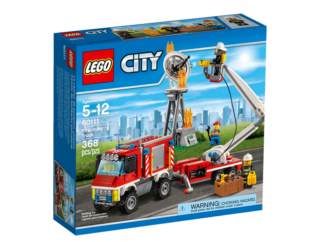 60111 Fire Utility Truck - Brickipedia, the LEGO Wiki