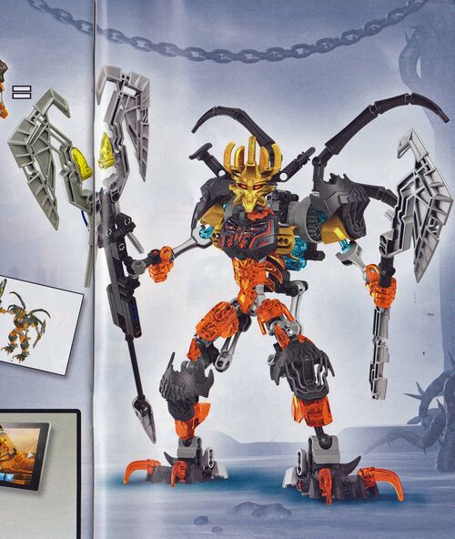 Skull Scorpio, Skull Grinder & Ekimu Combiner Model - Brickipedia, the ...