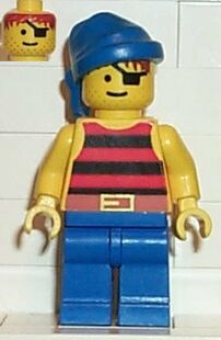 1713 Shipwrecked Pirate - Brickipedia, the LEGO Wiki