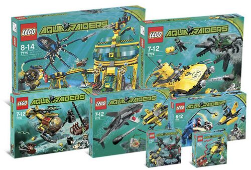 K7776 Ultimate Aqua Raiders Collection - Brickipedia, the LEGO Wiki