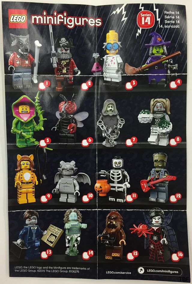 Brickipedia News:Beware Series 14 revealed! - Brickipedia, the LEGO Wiki