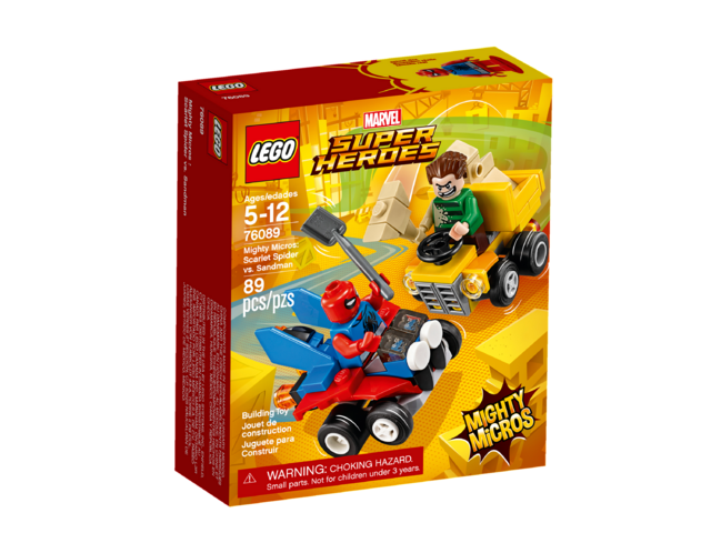 76089 Mighty Micros: Scarlet Spider vs. Sandman - Brickipedia, the LEGO ...
