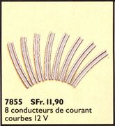 7855 Curved Electric Rails - Brickipedia, the LEGO Wiki