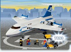 7893 Passenger Plane - Brickipedia, the LEGO Wiki