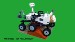 21104 Mars Science Laboratory Curiosity Rover - Brickipedia, the LEGO Wiki