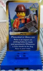 Pete (City Center) - Brickipedia, the LEGO Wiki