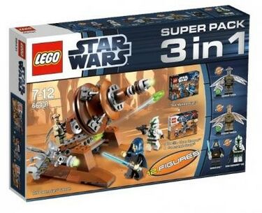 66431 Star Wars Super Pack 3 in 1 - Brickipedia, the LEGO Wiki