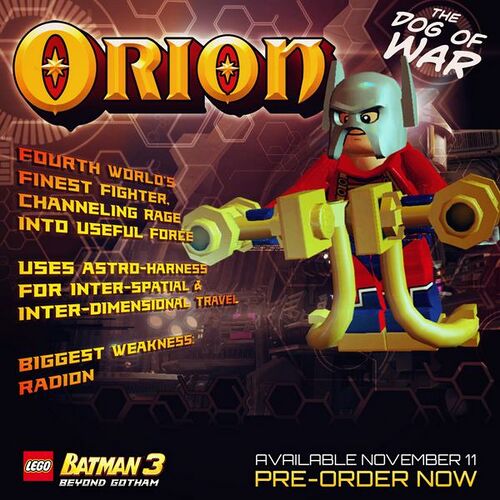 Orion - Brickipedia, the LEGO Wiki