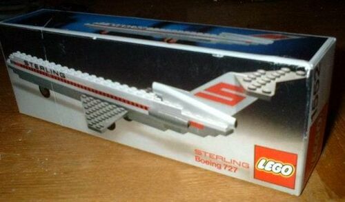 1552 Sterling Boeing 727 - Brickipedia, the LEGO Wiki