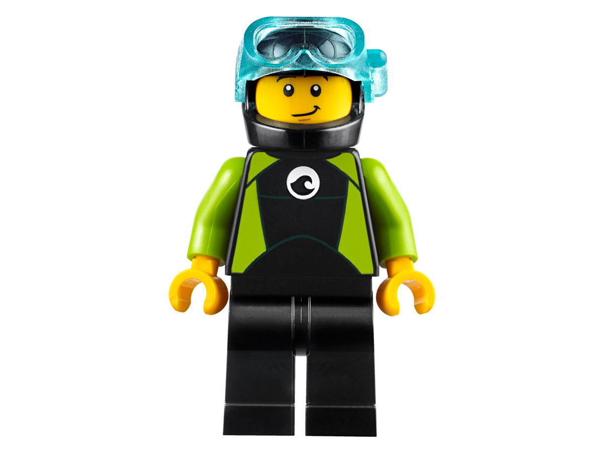 Diver (2017 City) - Brickipedia, the LEGO Wiki