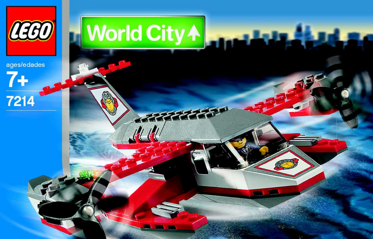 7214 Sea Plane - Brickipedia, the LEGO Wiki