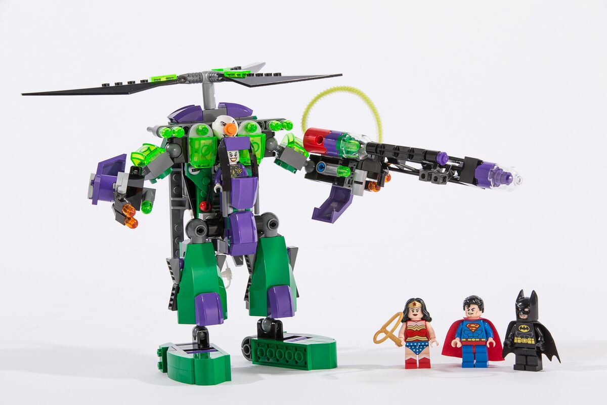 Fan:Joker's Laughing Gas Mech - Brickipedia, the LEGO Wiki